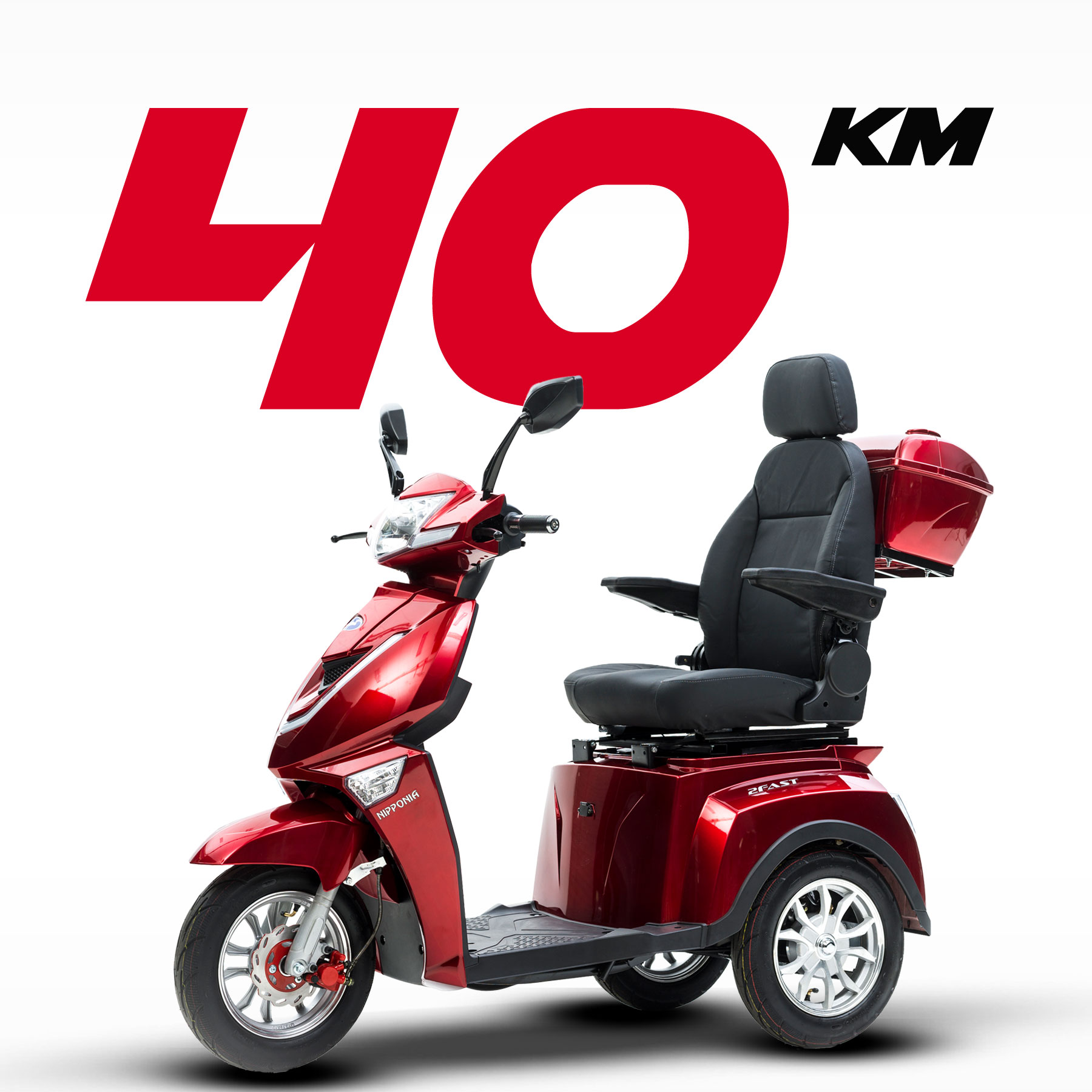 2FAST - Driewielscooter